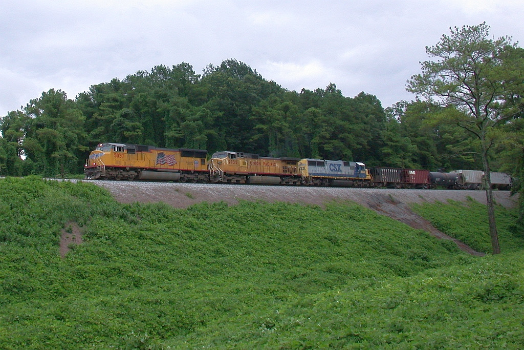 CSX NB freight on the W&A sub